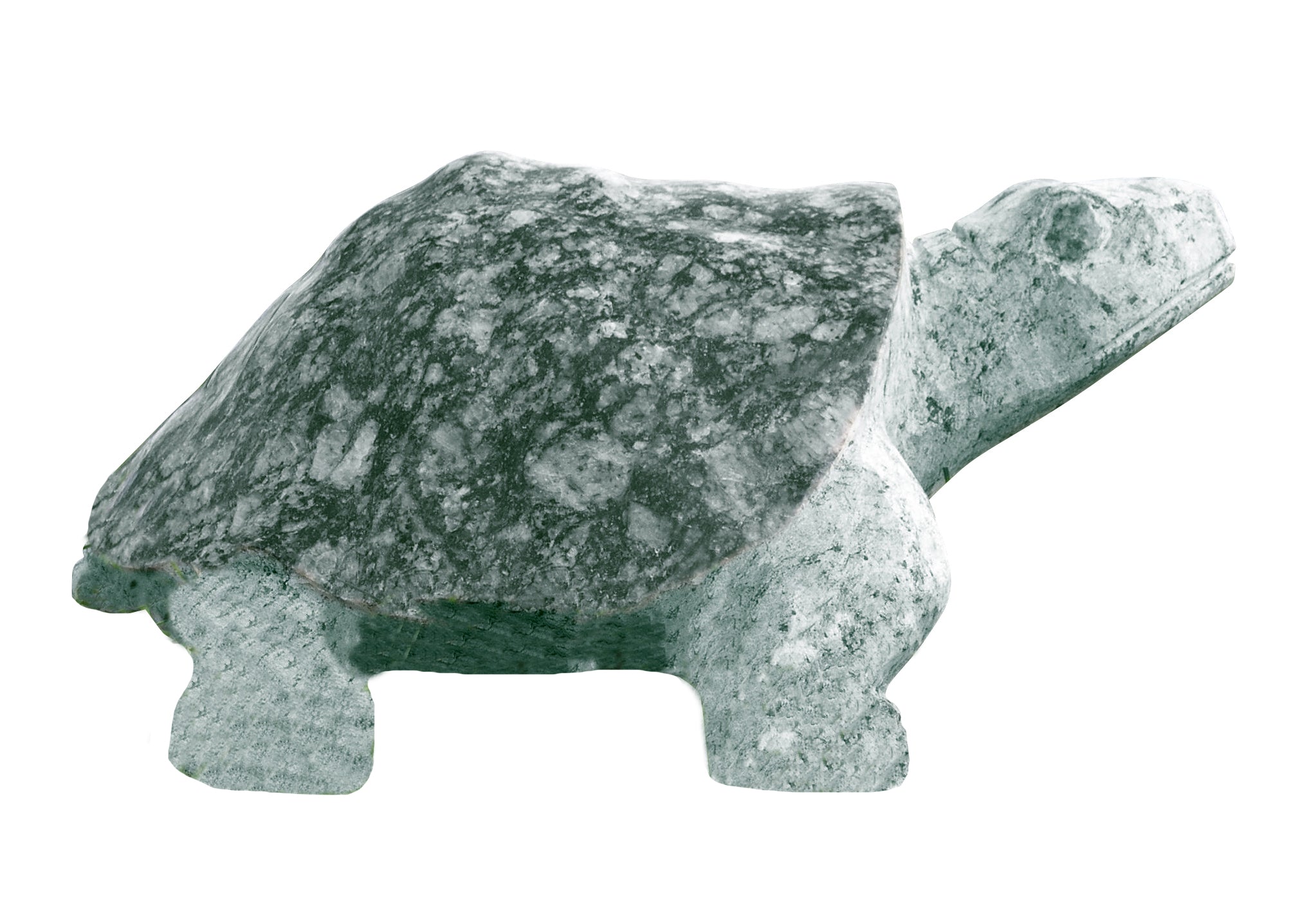 12" Green Granite Galapagos Tortoise for Home Decor - Garden Your Way