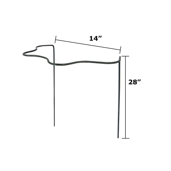 Peacock Scalloped Plant Support Cradle Set – 2-Pack for Gardens ...