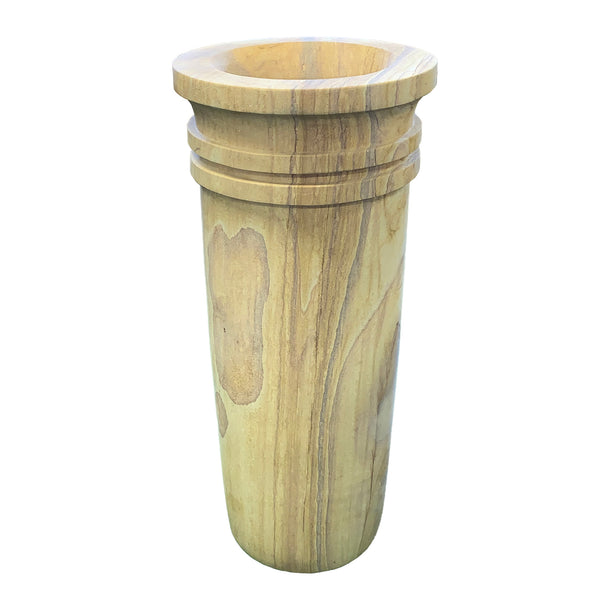 Fidelia Sandstone Planter - Large Decorative Plant Holder - Garden Your Way