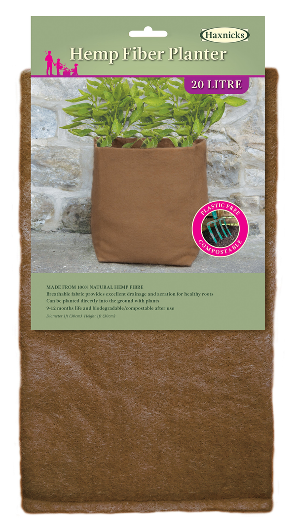20L Hemp Fibre Planter | Containers – Garden Your Way - Garden Your Way